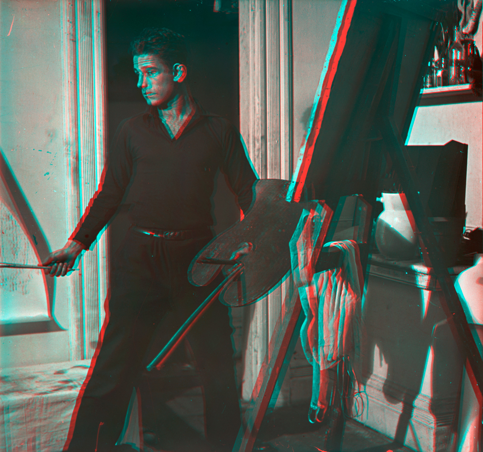 Series: Artist, Studio, and Art Model | Brooklyn Stereography